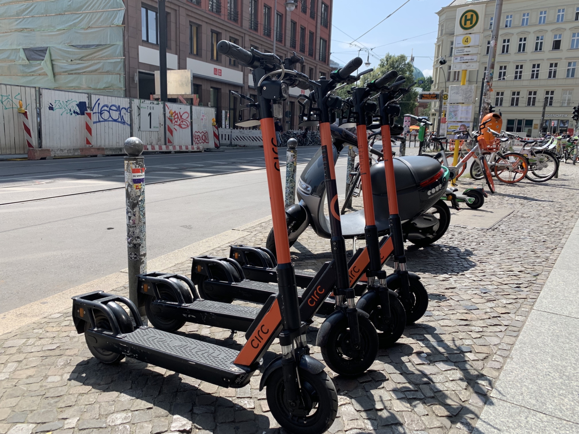 Winners of the e-scooter race in Germany - TNMT