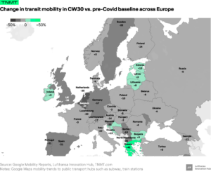 Mapping movement data to transit stations across Europe - TNMT