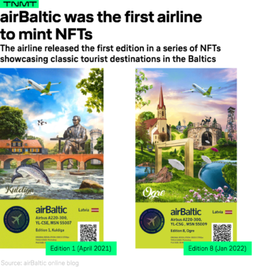 Three NFT (and blockchain) travel use cases to look out for - TNMT
